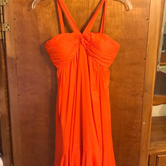 Gianni Bini | Dresses | Gianni Bini Orange Dress | Poshmark